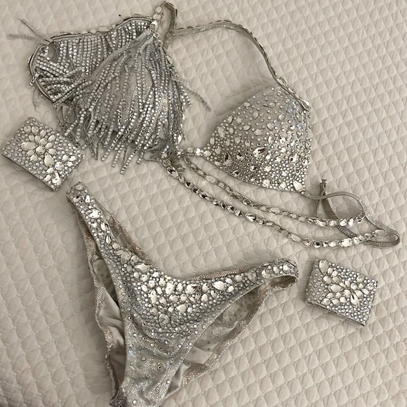 Hand Crafted | Swim | Competition Hand Craft Unique Elegant Bikini ...